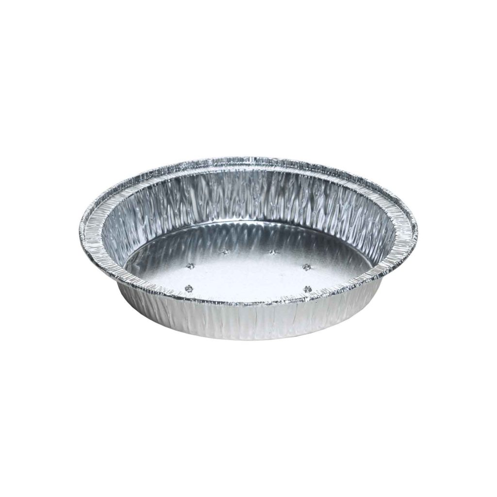 Round Pie 136ml Perforated (1000 per carton) - Confoil