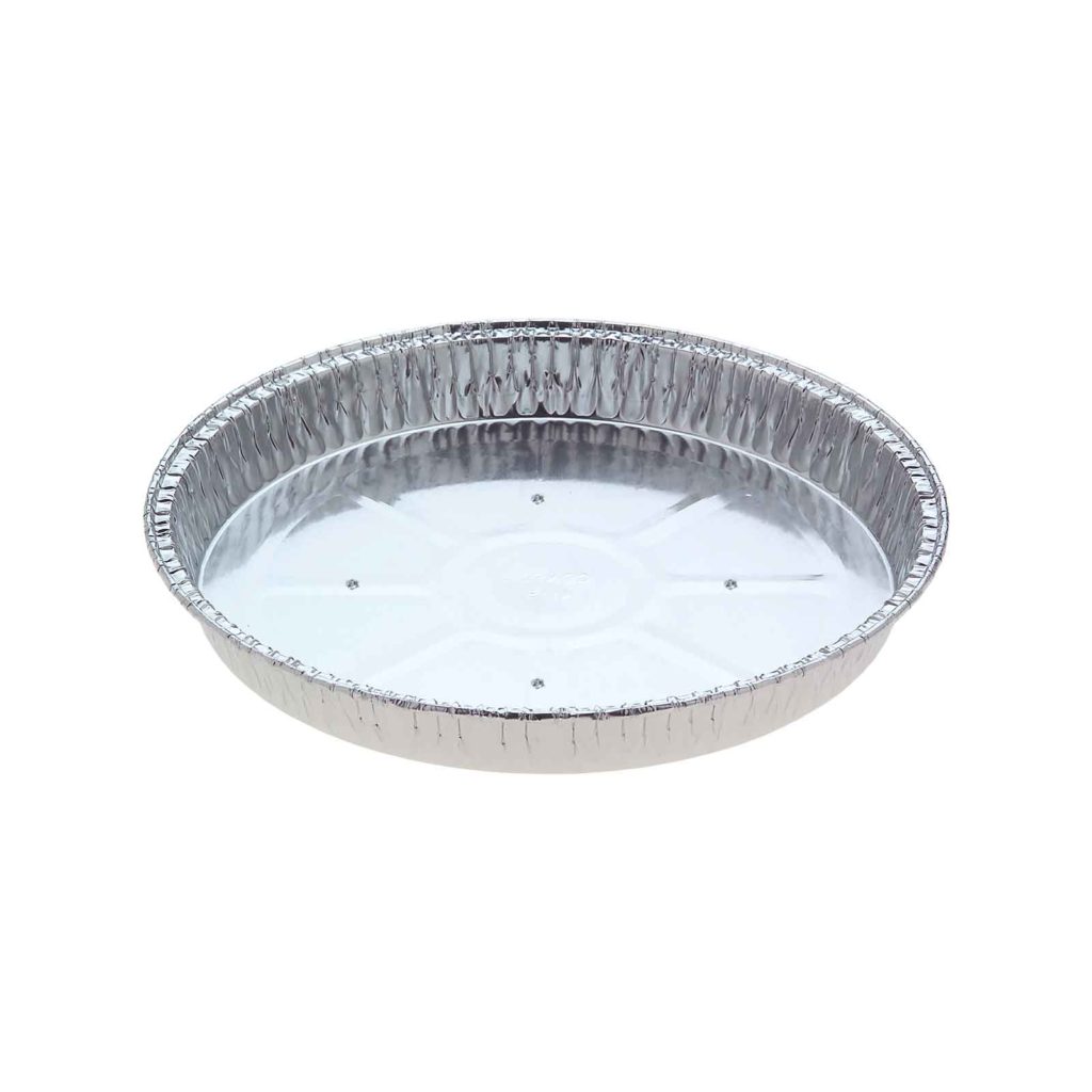 Medium Flan 445ml Perforated (1100 per carton) - Confoil