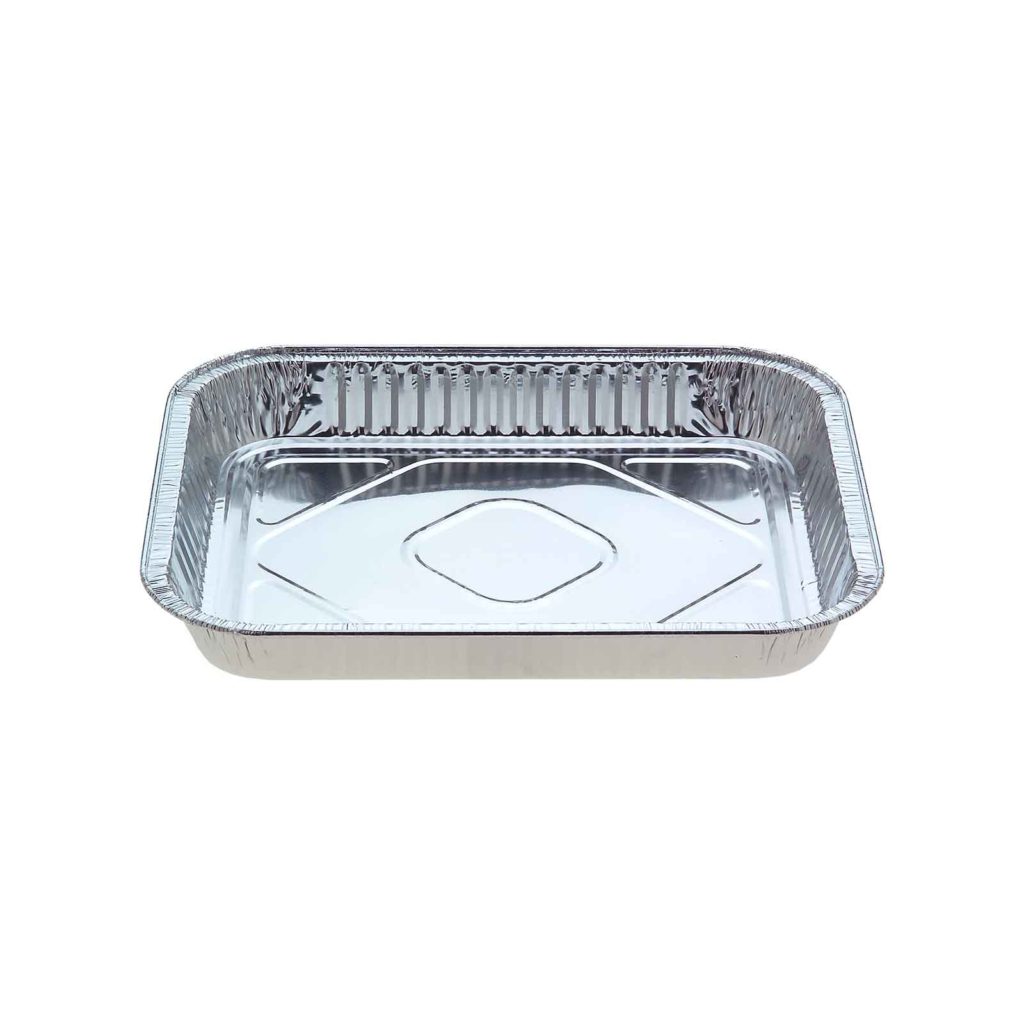 Rectangle Foil Tray 2000ml (200 per carton) – Confoil