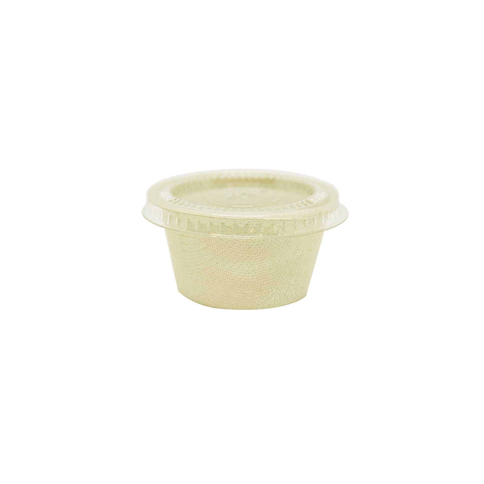 2OZ Portion Cup Lid (1000 per carton) - Confoil