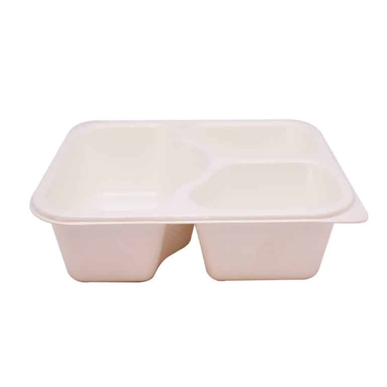 Pulp 3 Cavity Deep Tray (400 per carton) - Confoil