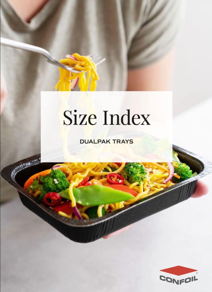 DualPak Trays Size Index - Confoil
